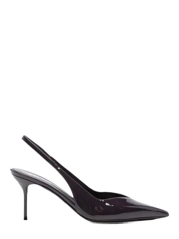 Paris Texas Patent Slingback Pumps - Purple