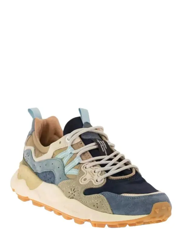 FLOWER MOUNTAIN Yamano Paneled Sneakers - Neutrals