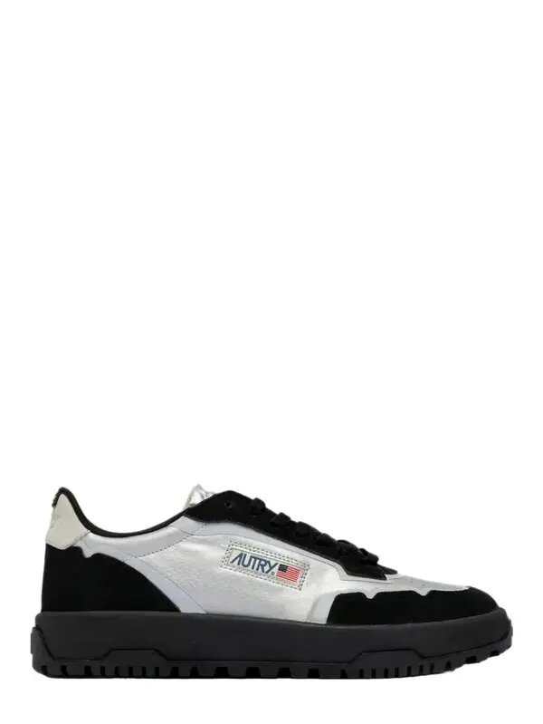 AUTRY Wildpace Low Panelled Sneakers - Black