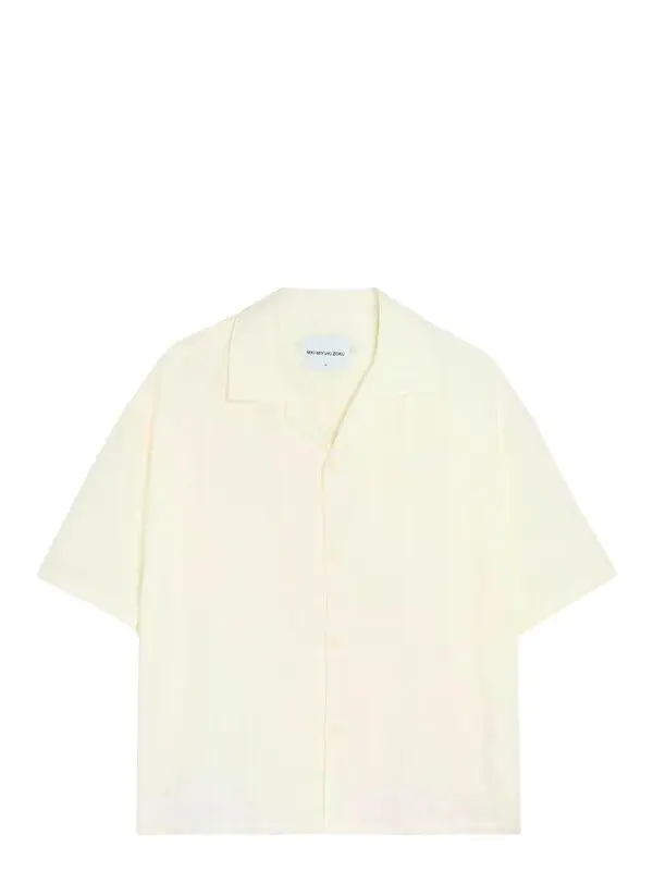 MKI MIYUKI ZOKU Loose-weave Cotton Shirt - Neutrals