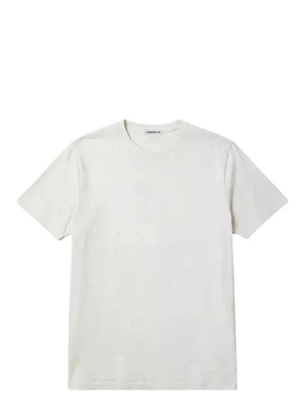 DEPARTMENT 5 Logo-print Crew-neck T-shirt - Neutrals
