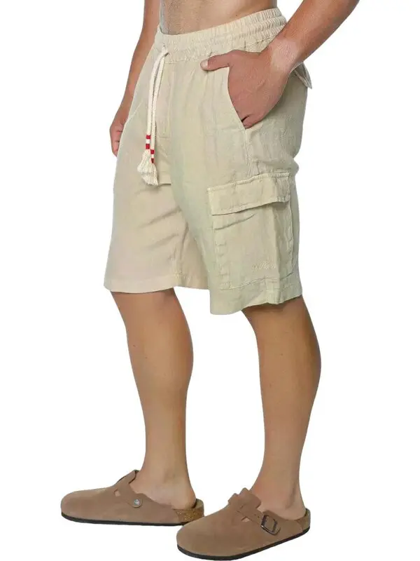 MC2 SAINT BARTH Marseille Cargo Bermuda Shorts - Neutrals