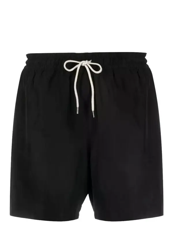 Polo Ralph Lauren Traveler Drawstring Swim Shorts - Black