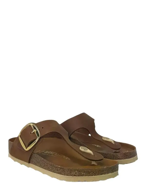 BIRKENSTOCK Gizeh Big Buckle Sandals - Brown