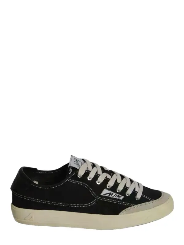 AUTRY Windscape Logo-patch Sneakers - Black