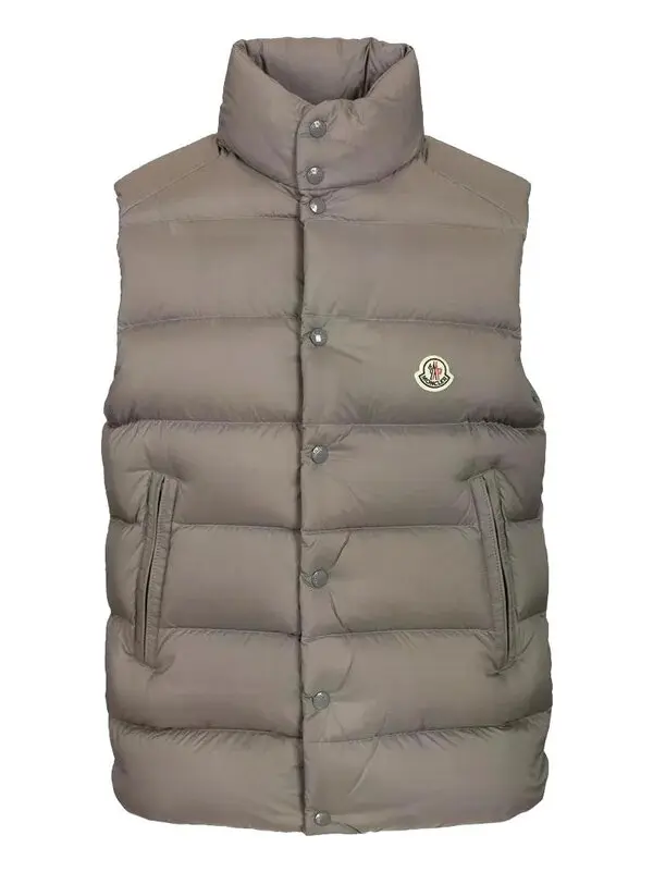 Moncler Tibb Quilted Gilet - Grey