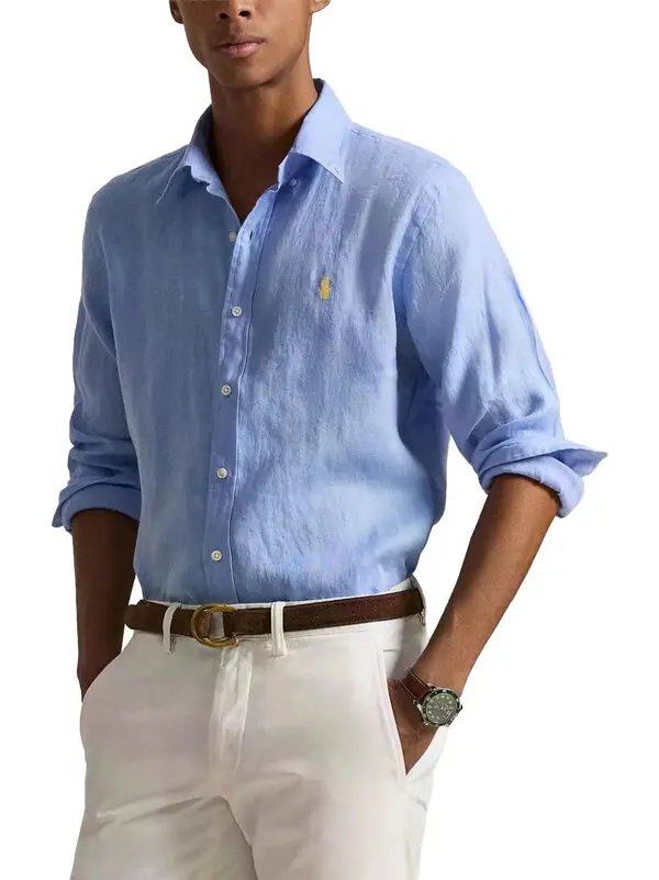 Polo Ralph Lauren Signature Polo Pony Motif Shirt - Blue