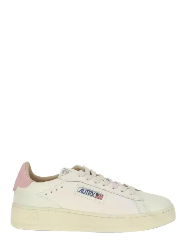 AUTRY Dallas Leather Sneakers - Neutrals