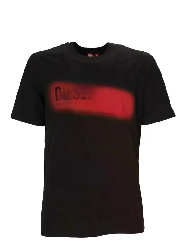 DIESEL® Spray-effect T-shirt - Black