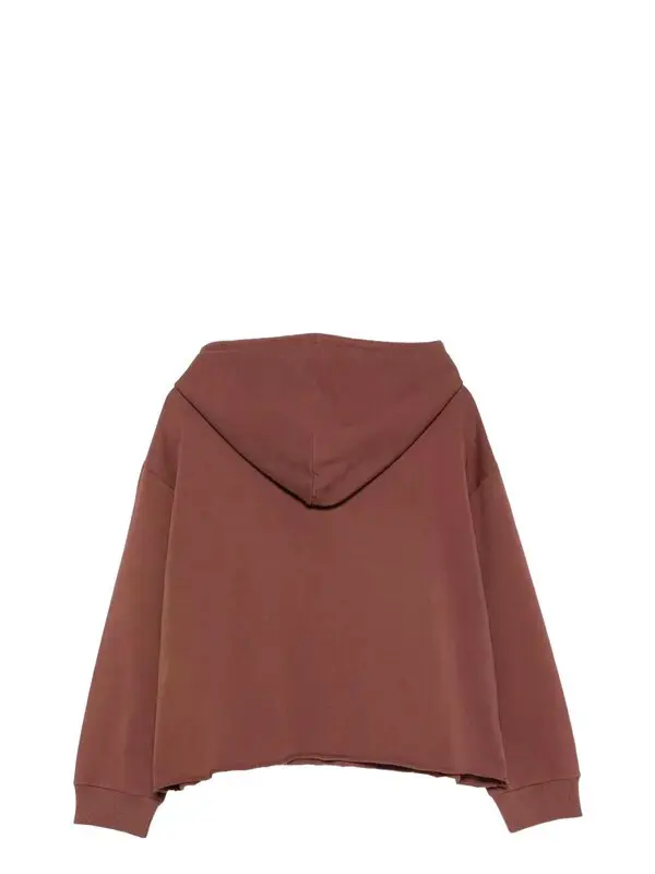 MAISON MARGIELA Cotton Hoodie - Brown
