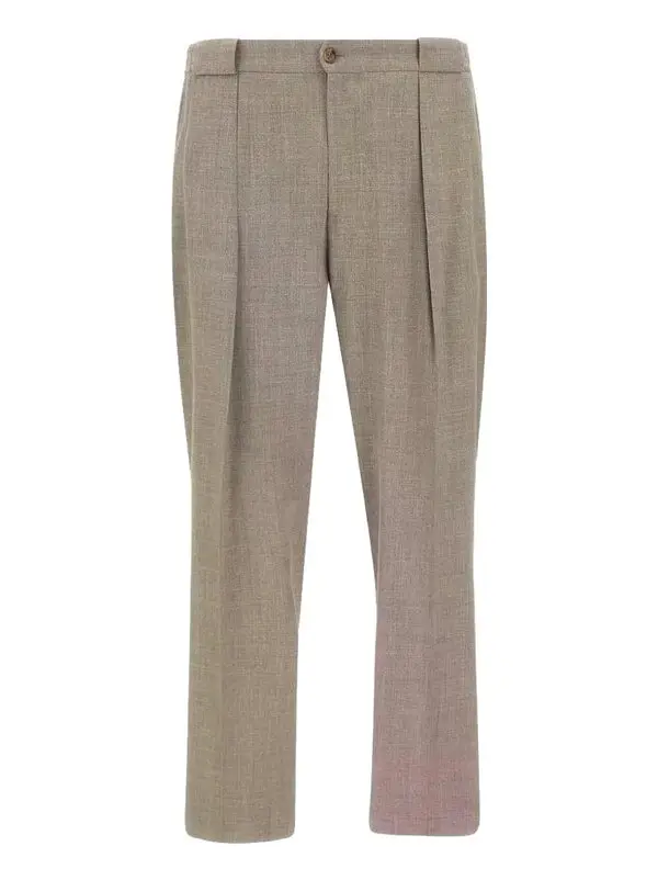 BRIGLIA 1949 Pleated Trousers - Neutrals