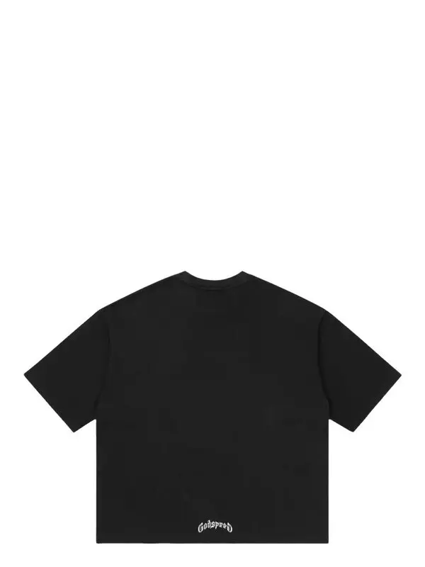 GODSPEED Victor Crest Graphic-print T-shirt - Black