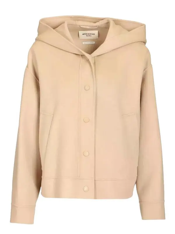 Max Mara Hooded Neck Jacket - Neutrals