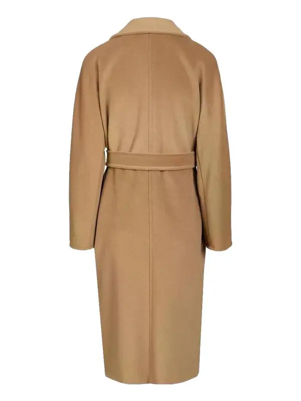 Max Mara Madame Double-breasted Coat - Brown