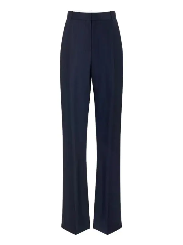 Elisabetta Franchi Pinstriped Palazzo Pants - Blue