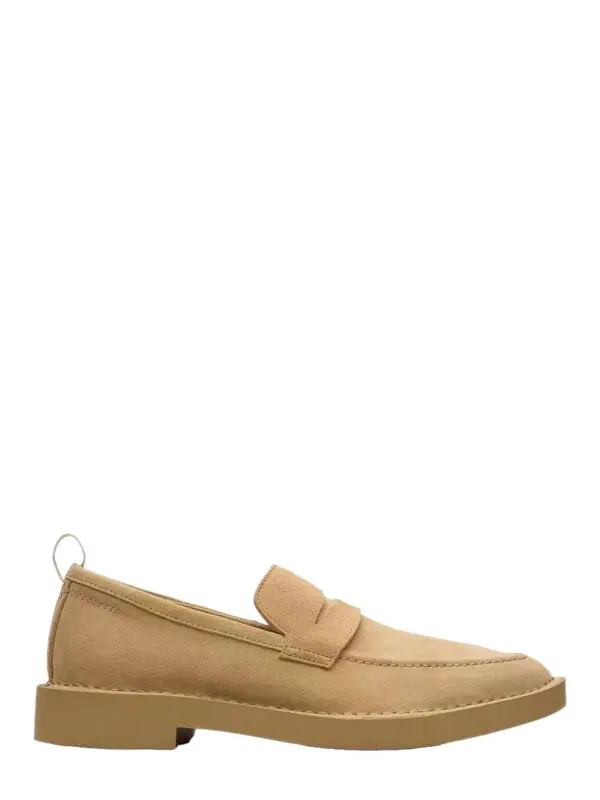 Clarks Martock Lo Suede Loafers - Neutrals