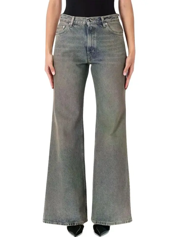 HAIKURE Clara Wide-leg Jeans - Grey