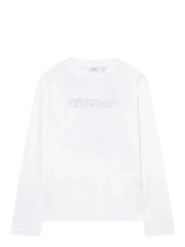 Off-White City Nature" Long Sleeve T-shirt - White