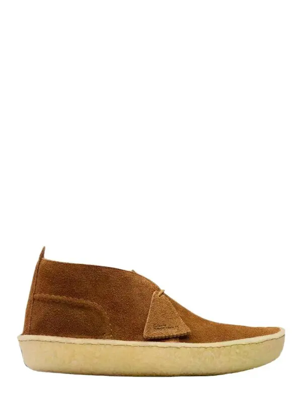 Clarks Desert Rain Suede Boots - Brown