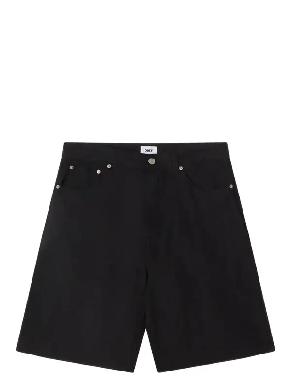 Obey Devin Baggy Shorts - Black