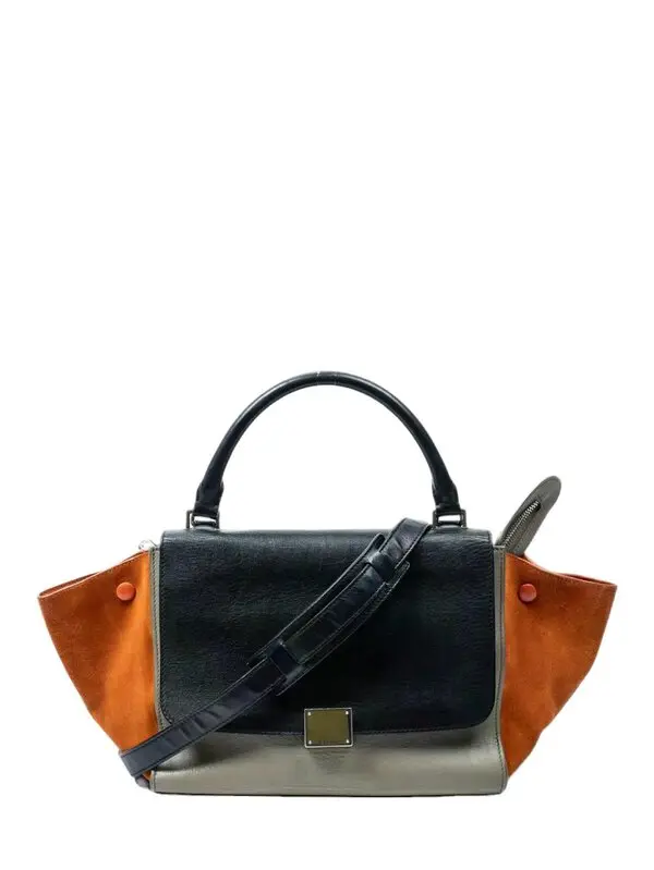 Celine Small Trapeze Tote Bag - Black