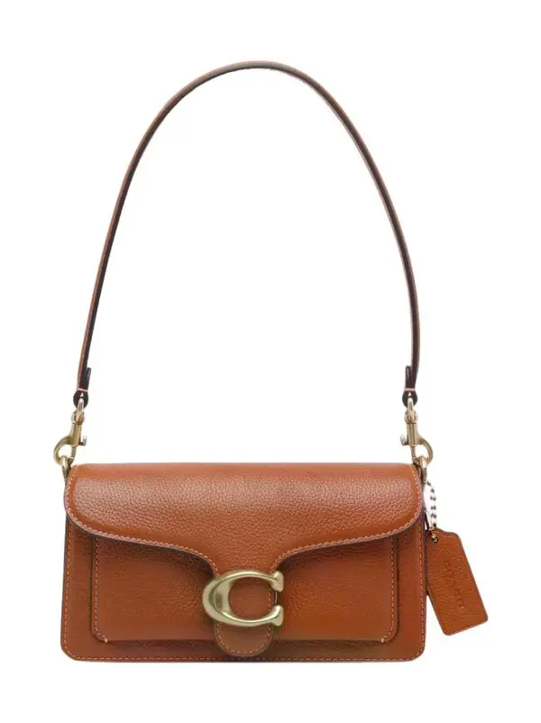 COACH Tabby Leather Shoulder Bag - Brown