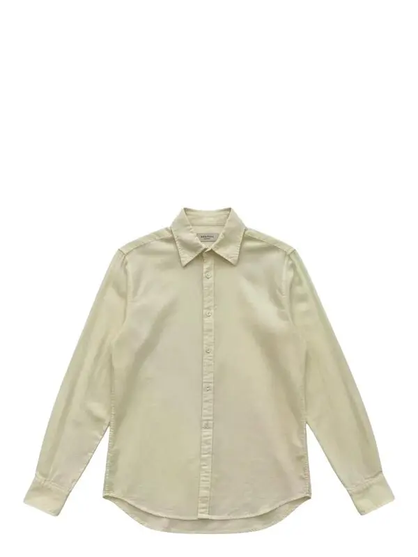 CELLAR DOOR Long-sleeve Button-down Shirt - Neutrals