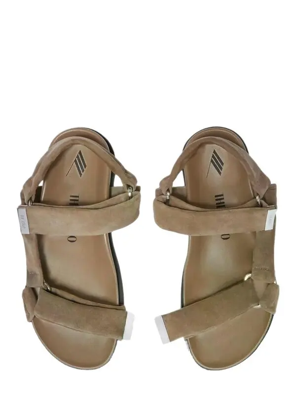 Attico Salinas Flatform Sandals - Grey