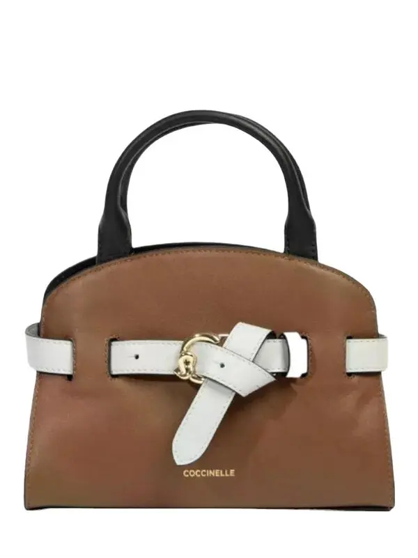 COCCINELLE Buckle-detail Shoulder Bag - Brown