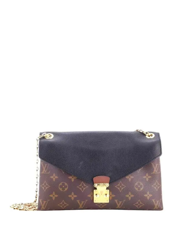 LOUIS VUITTON Pallas Chain Shoulder Bag - Black