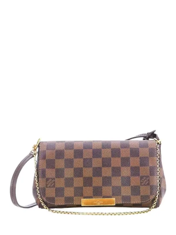 LOUIS VUITTON Favorite Handbag Damier Pm Crossbody Bag - Brown