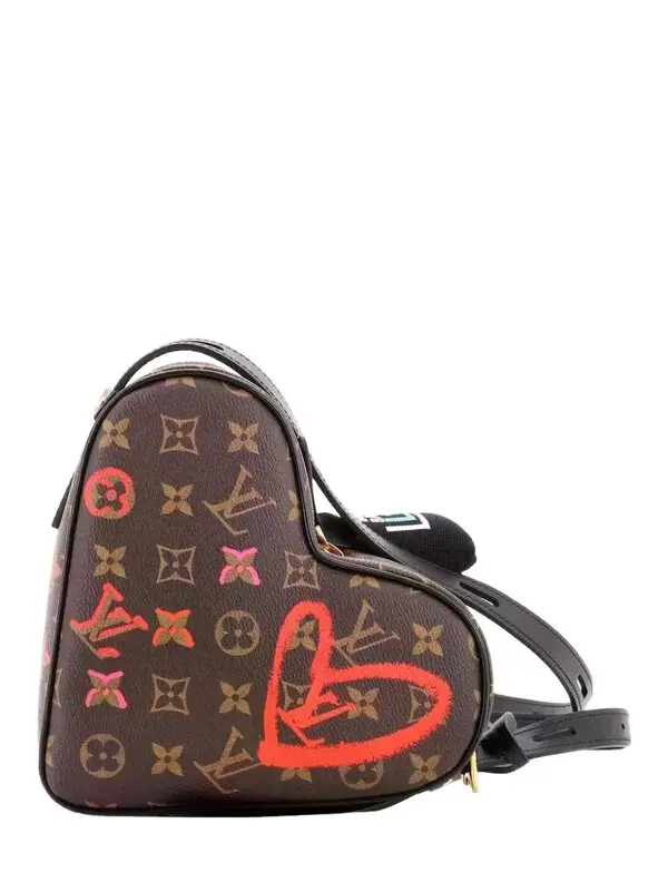 LOUIS VUITTON Coeur Handbag Monogram Canvas Crossbody Bag - Brown
