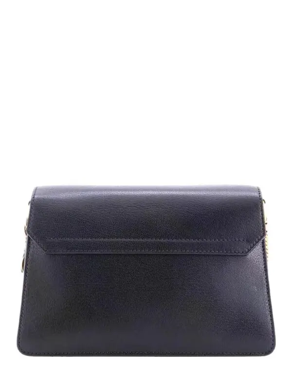 Givenchy Gv3 Flap Bag Leather Suede Small Crossbody - Black