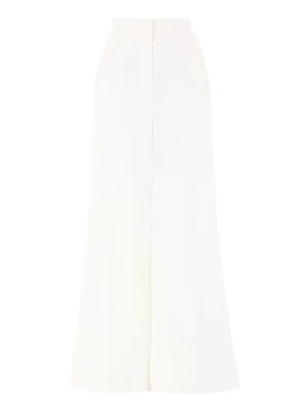 TEMPERLEY LONDON Conqueror Wide-leg Trousers - White