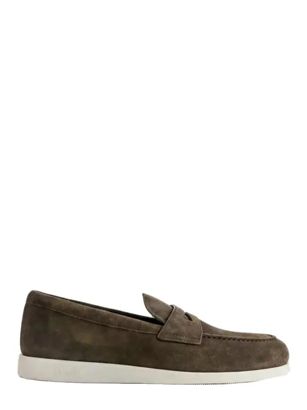 Church's Saddle Suede Loafers - Green