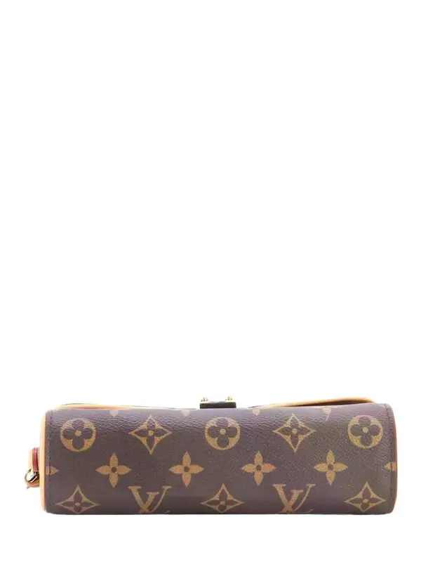 LOUIS VUITTON Camille Pochette Monogram Canvas Clutch Bag - Brown