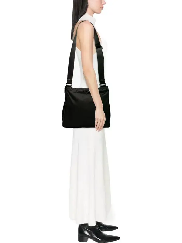 Prada Tessuto Crossbody Bag - Black