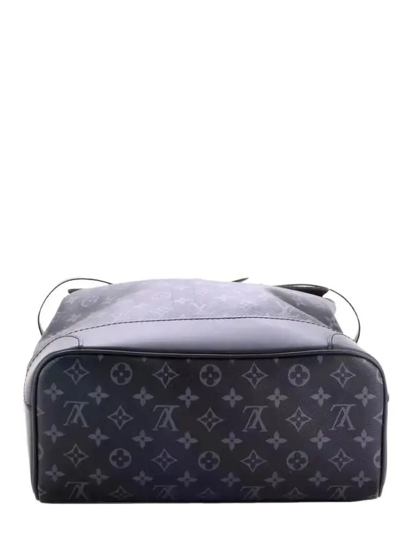 LOUIS VUITTON Steamer Monogram Eclipse Canvas Backpack - Black