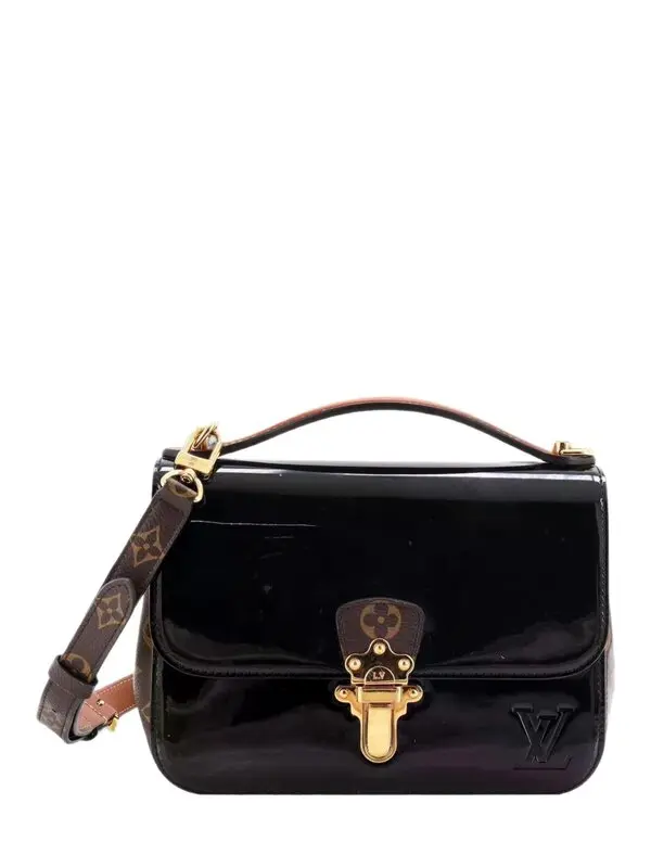 LOUIS VUITTON Cherrywood Handbag Monogram Canvas Bb Shoulder Bag - Black