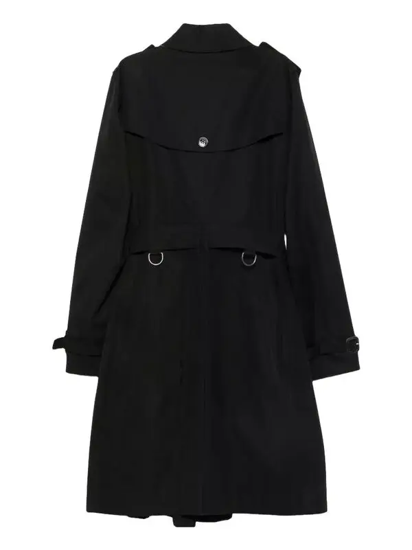 Burberry 2000s Double-breasted Trench Coat - Black