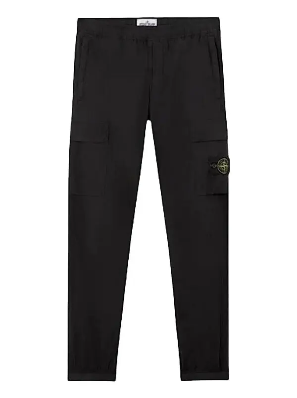 Stone Island Logo-patch Track Pants - Black