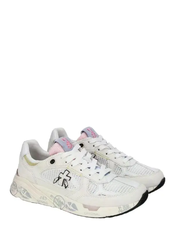 Premiata Mased 8206 Panelled Sneakers - Neutrals