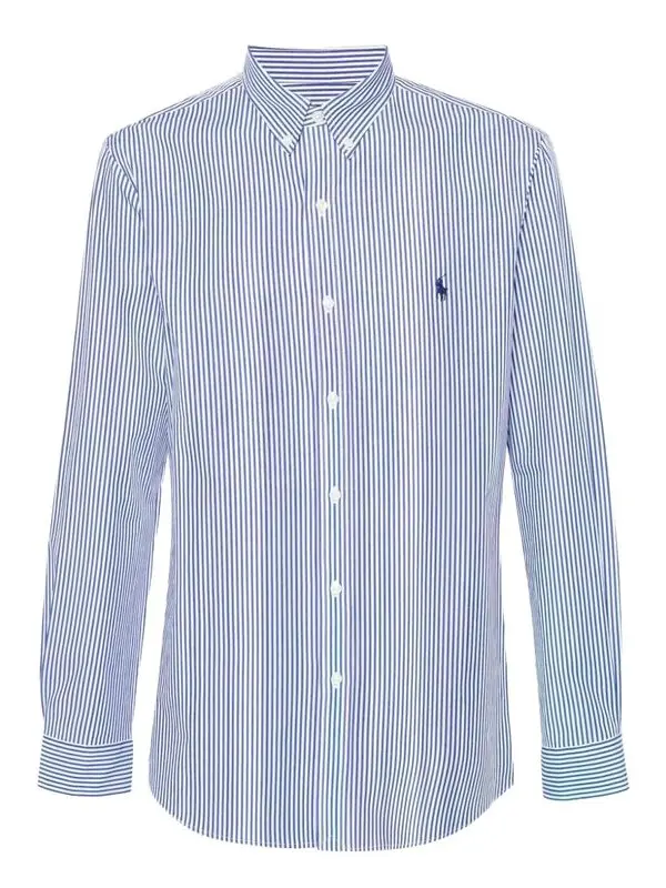 Polo Ralph Lauren Striped Button-down Shirt - Blue