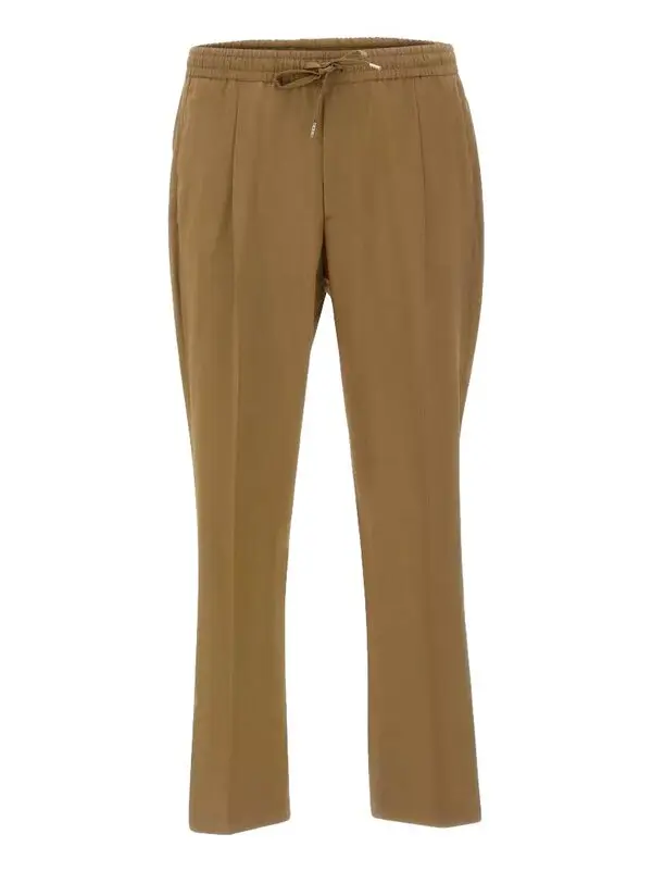 BRIGLIA 1949 Wimbledon Pleated Trousers - Brown