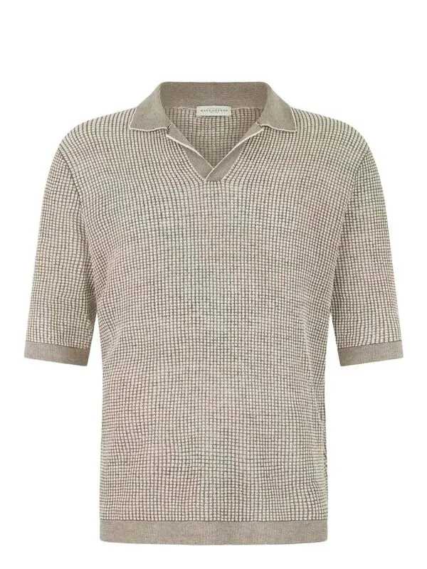 BALLANTYNE Short-sleeve Polo Shirt - White