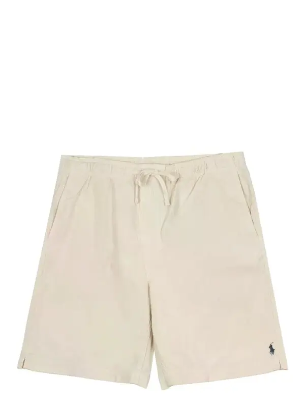 Polo Ralph Lauren Cream Cotton Corduroy Deck Shorts - Neutrals
