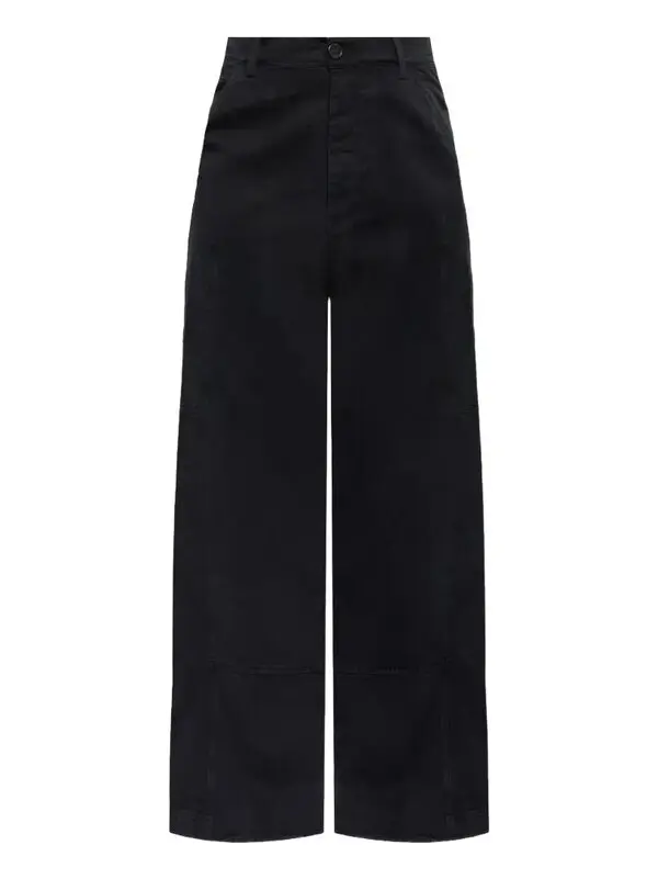 Marni Wide-leg Cotton Jeans - Black