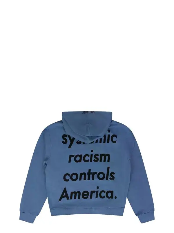 DENIM TEARS X Arthur Jafa Graphic Print Hoodie - Blue