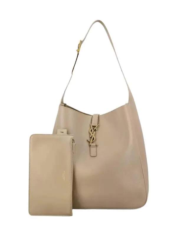 Saint Laurent Le 5 À 7 Shoulder Bag - Neutrals