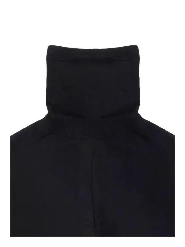 DEPARTMENT 5 Layered Effect Roll Neck Sweater - Black